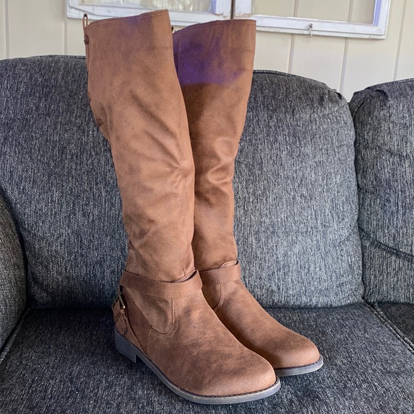 JustFab | Shoes | Brand New Riding Boots | Poshmark